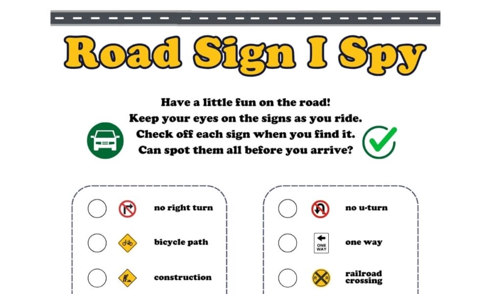 Free Printable Road Trip I Spy 🚗 • Enchanted Little World