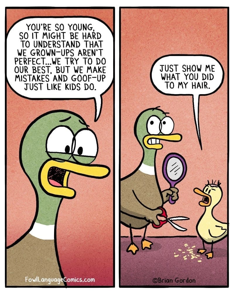 Comics About Making Mistakes • Enchanted Little World