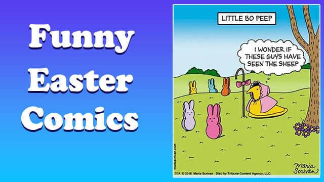 Collection Of Funny Easter Comics • Enchanted Little World