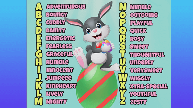 Free Printable: Easter Bunny Name Generator 🐇 • Enchanted Little World