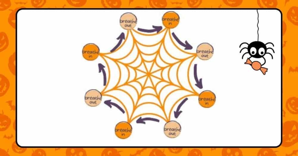 Free Printable Spider Web Mindfulness Breathing Exercise 🕷️ • Enchanted ...