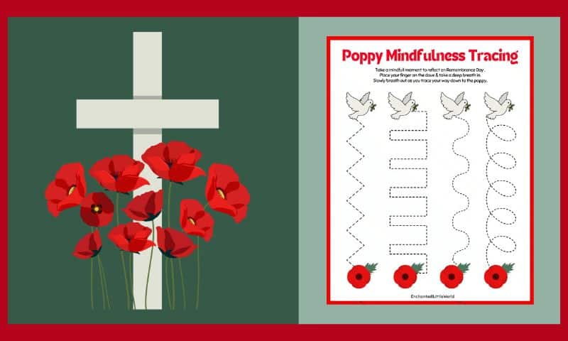 Free Remembrance Day & Poppy Day Printables • Enchanted Little World
