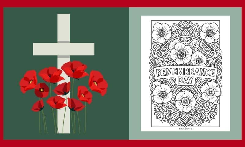 Free Remembrance Day & Poppy Day Printables • Enchanted Little World